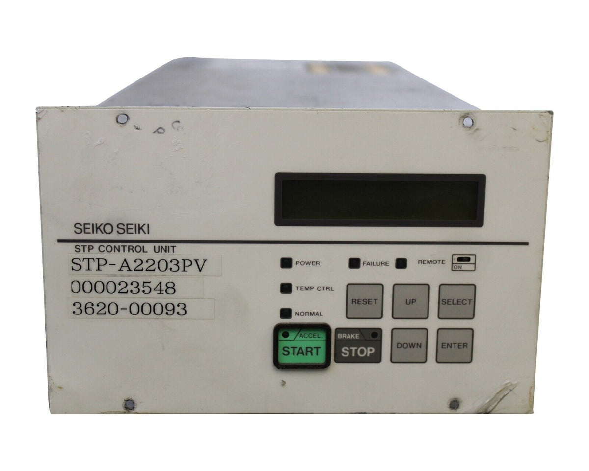 SEIKO SEIKI SCU-A2203PV TURBOMOLECULAR PUMP CONTROLLER 200-240V STP – www.myvisionsurplus.com