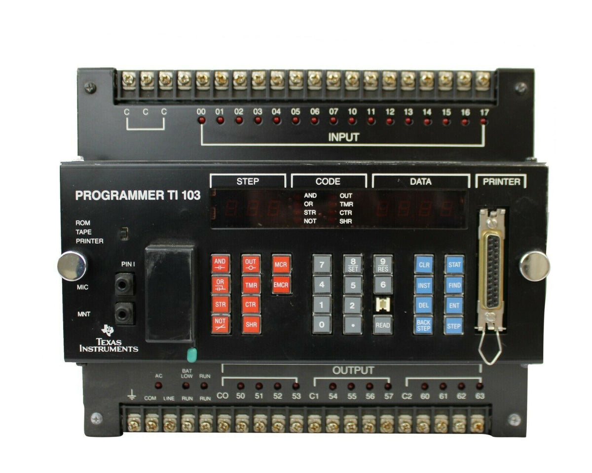 Texas Instruments Programmable Controller Ti128 Ti103