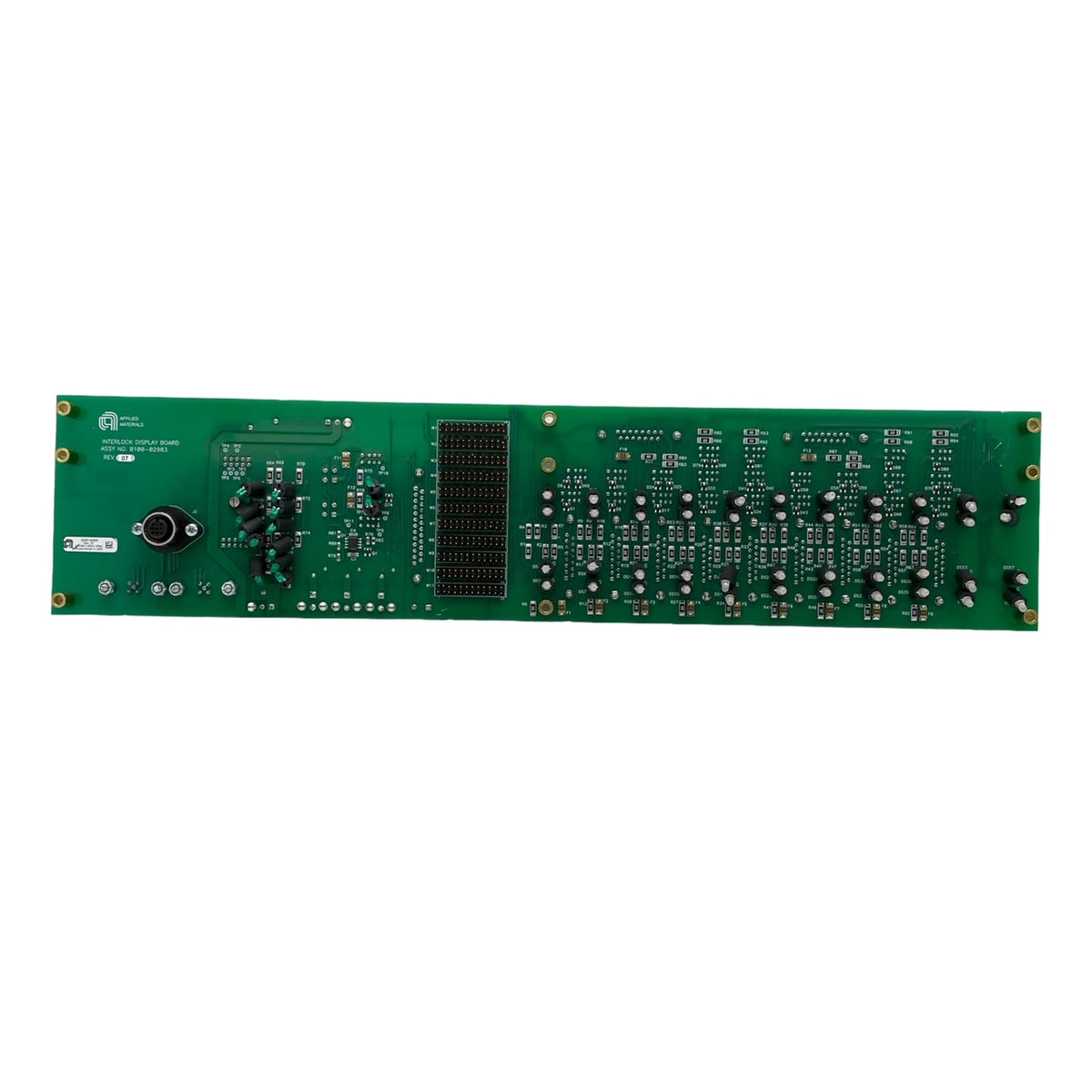 AMAT APPLIED MATERIALS 0100-02983 INTERLOCK DISPLAY BOARD AMAT 0100-02 ...