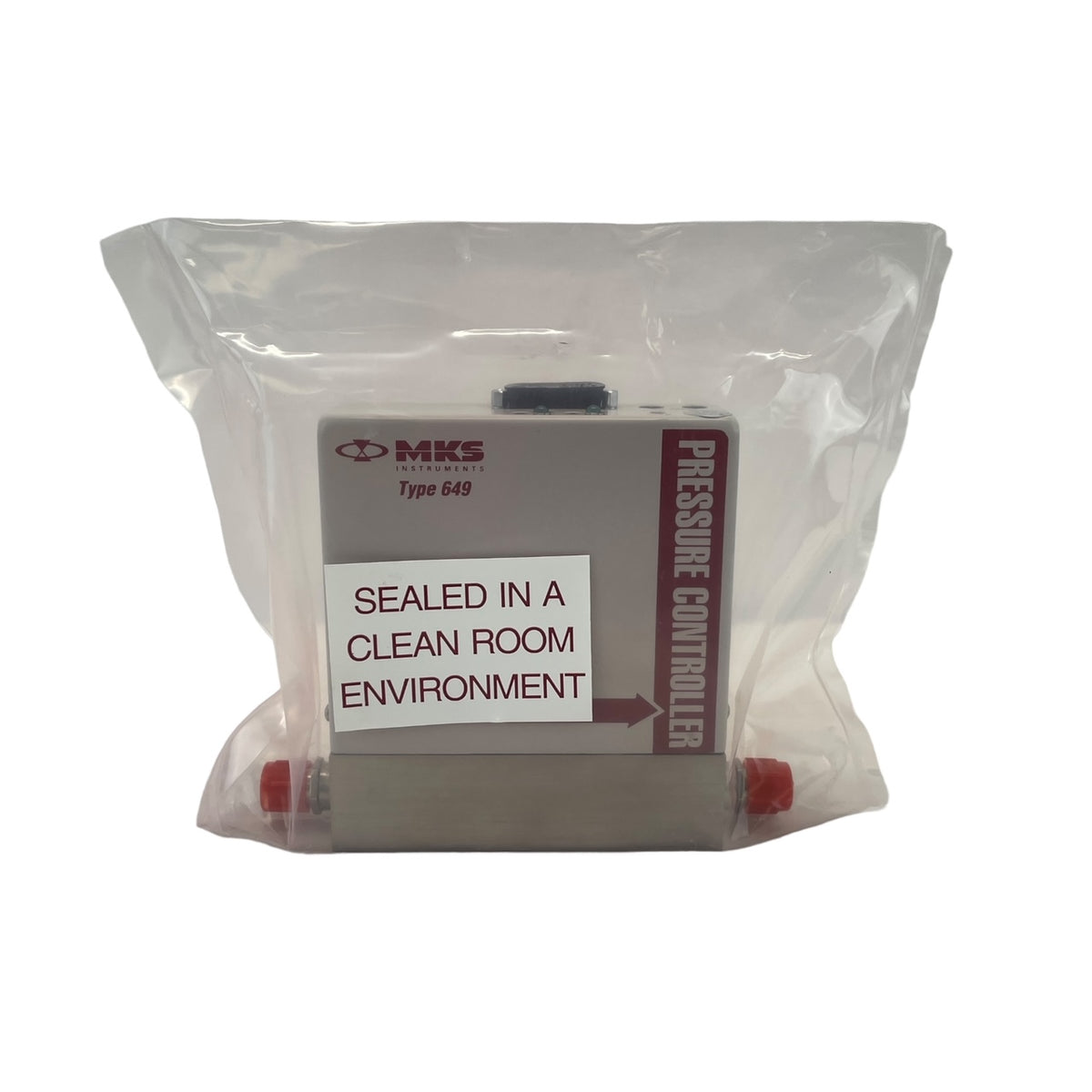 MKS INSTRUMENTS 649 PRESSURE CONTROLLER 649A-25467 500 SCCM 100 TORR ...