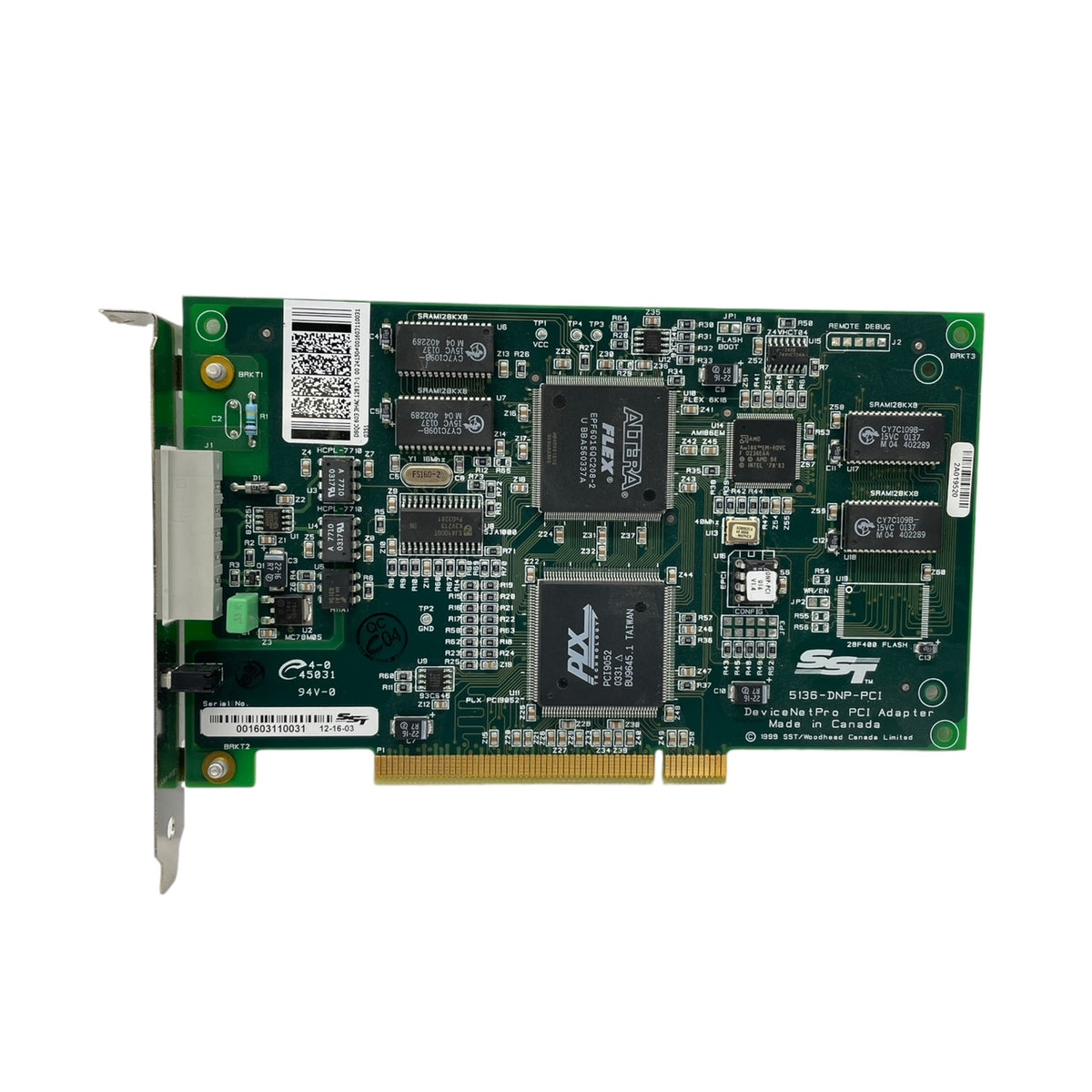 SST 5136-DNP-PCI DEVICENETPRO PCI ADAPTER PCB CARD – www ...