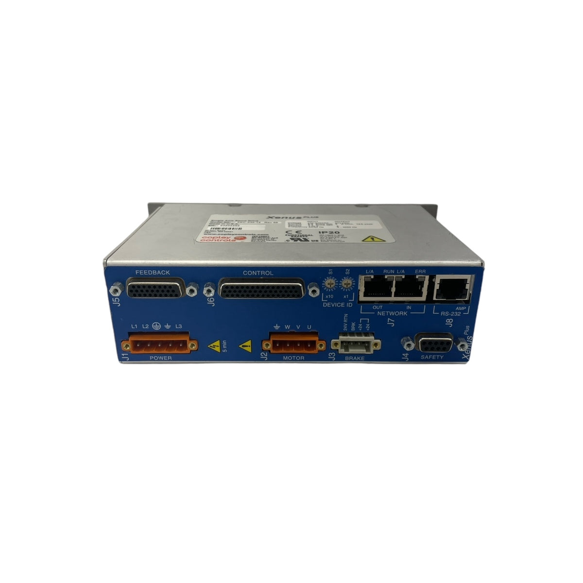 COPLEY CONTROLS XENUS PLUS SINGLE AXIS SERVO DRIVE XEC-230-12 REV 00 ...
