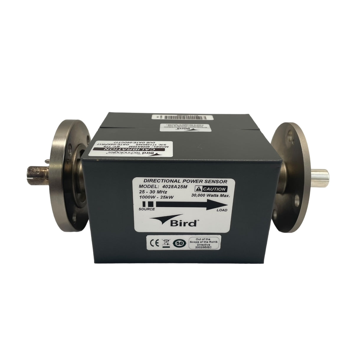 BIRD 4028A25M DIRECTIONAL POWER SENSOR 25-30 MHZ 1000W-25KW 30K WATTS ...