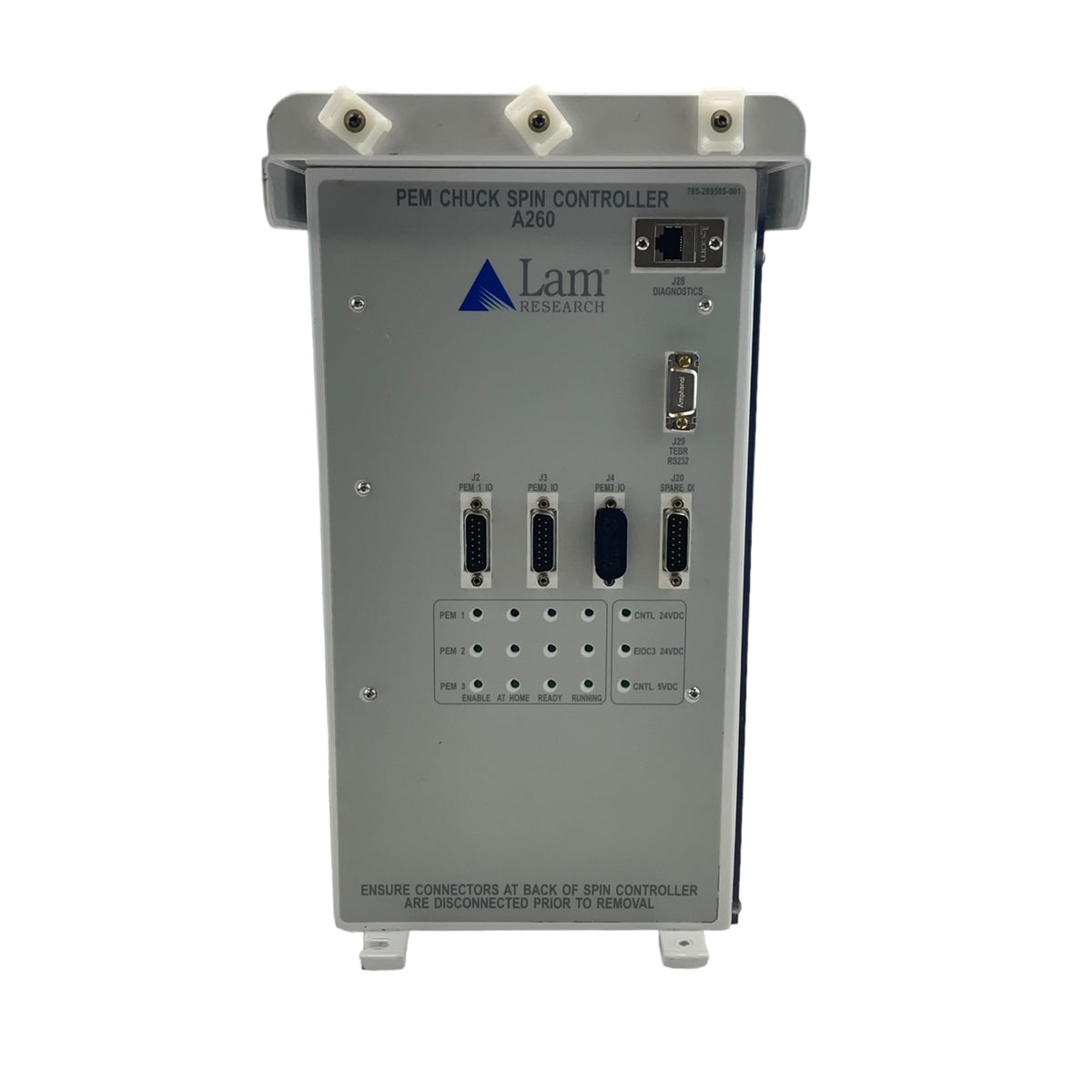 LAM RESEARCH 785-289505-001 PEM CHUCK SPIN CONTROLLER A260 – www ...