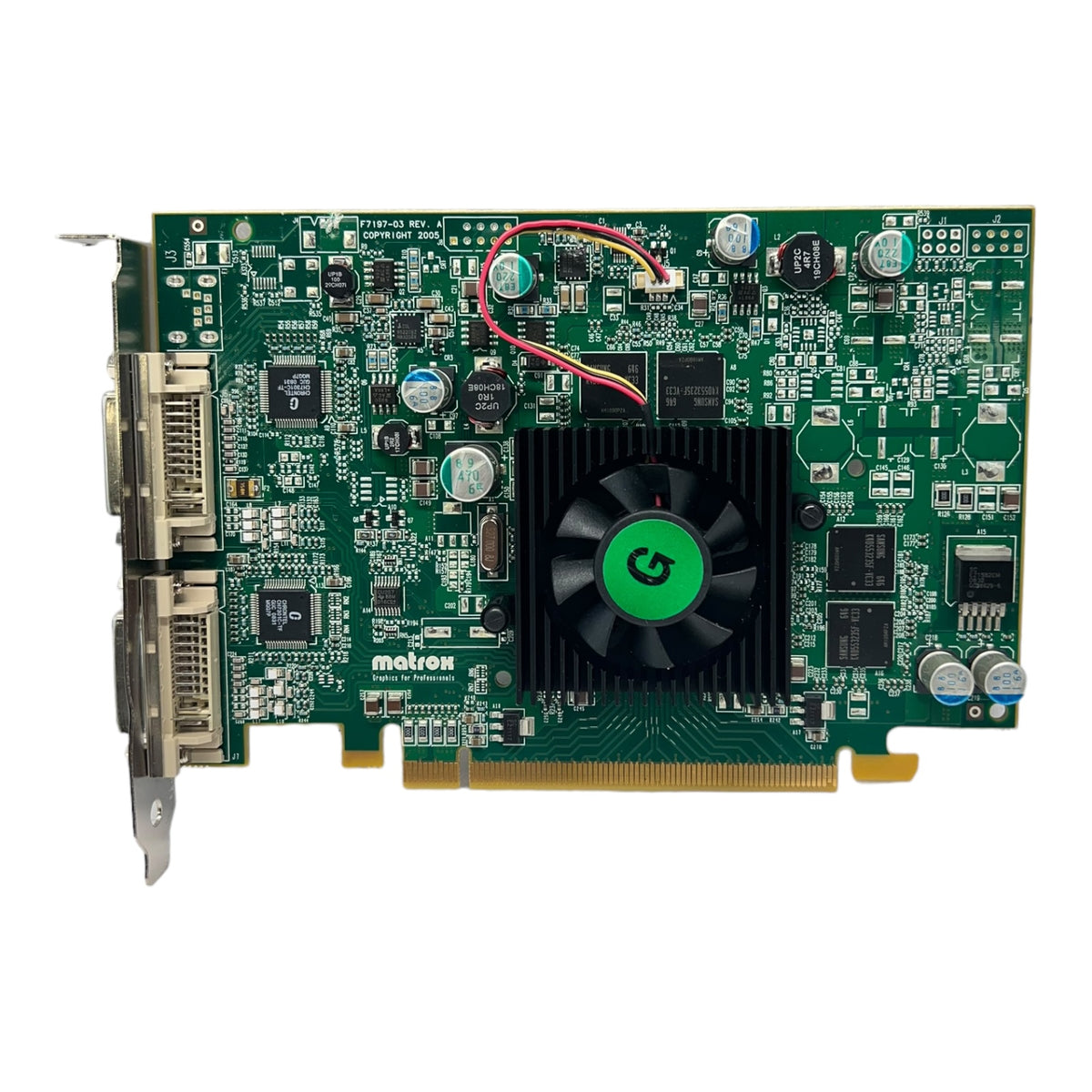 MATROX GRAPHICS CONTROLLER PCB F7197-03 – www.myvisionsurplus.com