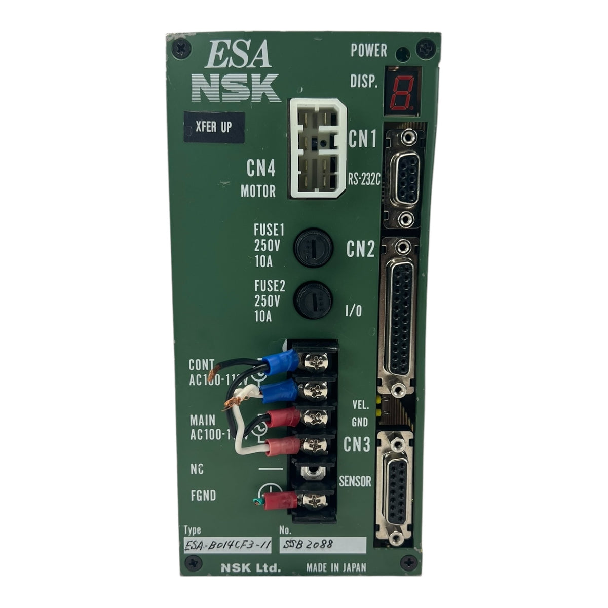 ESA NSK ROBOT DRIVER ESA-B014CF3-11 XFER UP – www.myvisionsurplus.com