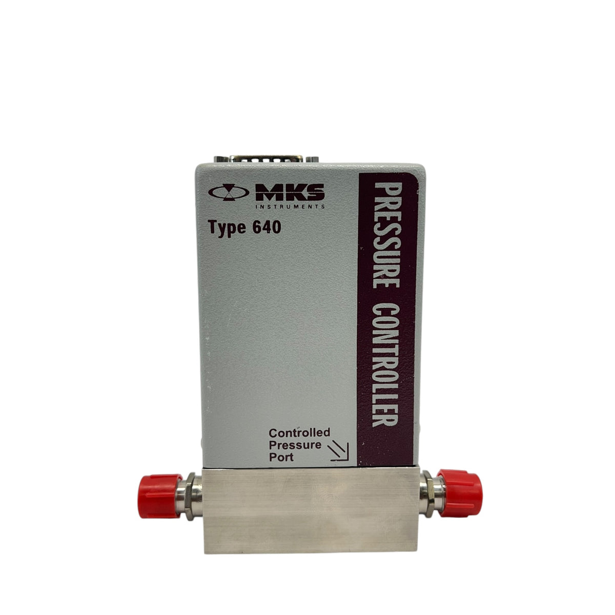 MKS PRESSURE CONTROLLER TYPE 640A-13581 RANGE 10 TORR 12XX10 016964544 ...