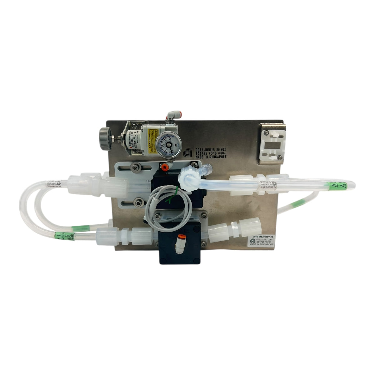 AMAT APPLIED MATERIALS 0010-54820 IPC VALVE ASSEMBLY FM 1/2" INTER-PLA ...