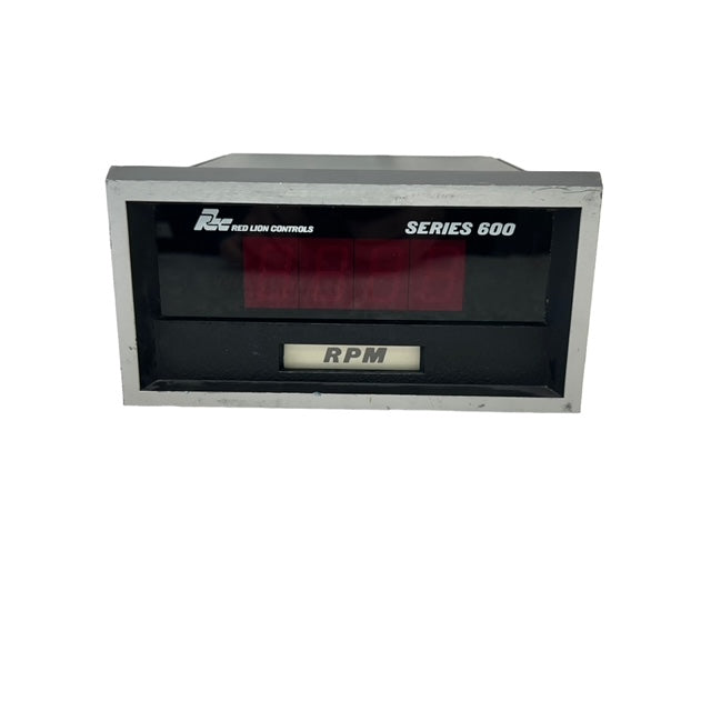 RED LION CONTROLS SERIES 600 RPM COUNTER 5161140 3190/ – www ...