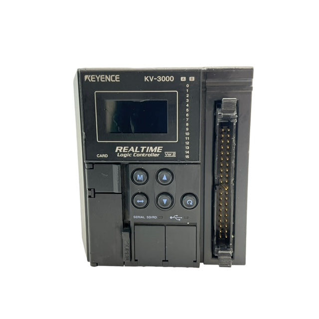 KEYENCE REAL TIME LOGIC CONTROLLER KV-3000 CPU MODULE VER. 2.0 – www ...