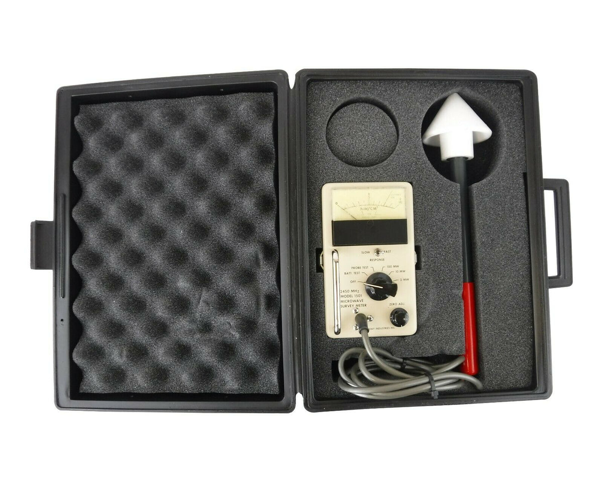 HOLADAY INDUSTRIES MICROWAVE SURVEY METER – www.myvisionsurplus.com