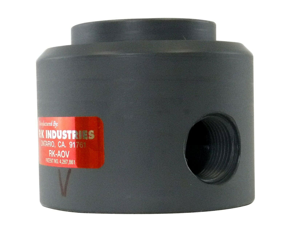RK INDUSTRIES AIR OPERATED VALVE 1" DIAMETER METAL-FREE AIR ACTUATED 4 ...