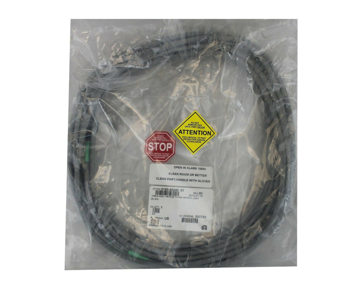 AMAT APPLIED MATERIALS 0150-40240 01 REV. 01 CABLE ASSY HRTS E5 TO FDP ...