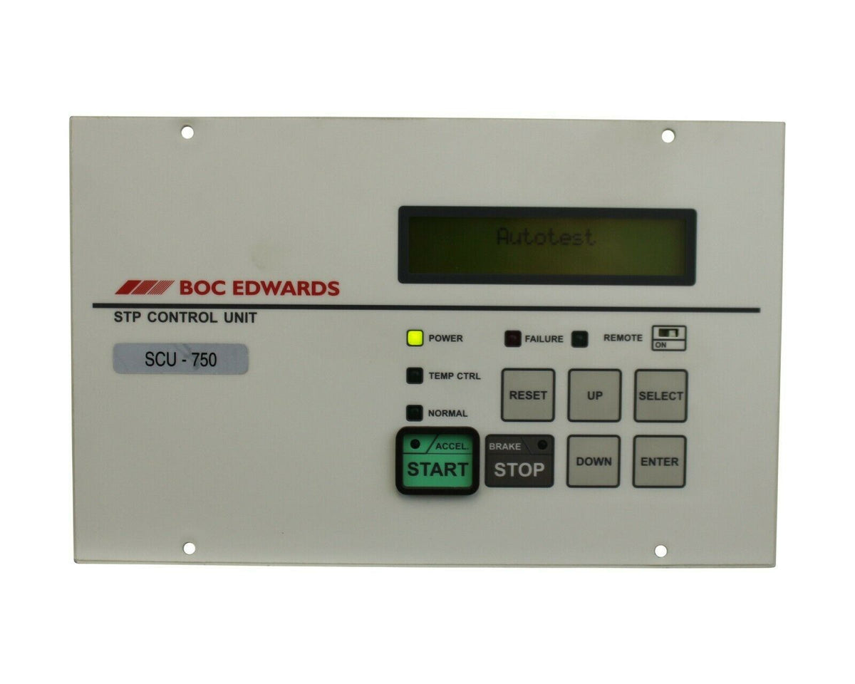 BOC EDWARDS STP CONTROL UNIT TURBO MOLECULAR CONTROL UNIT AC 200-240V ...