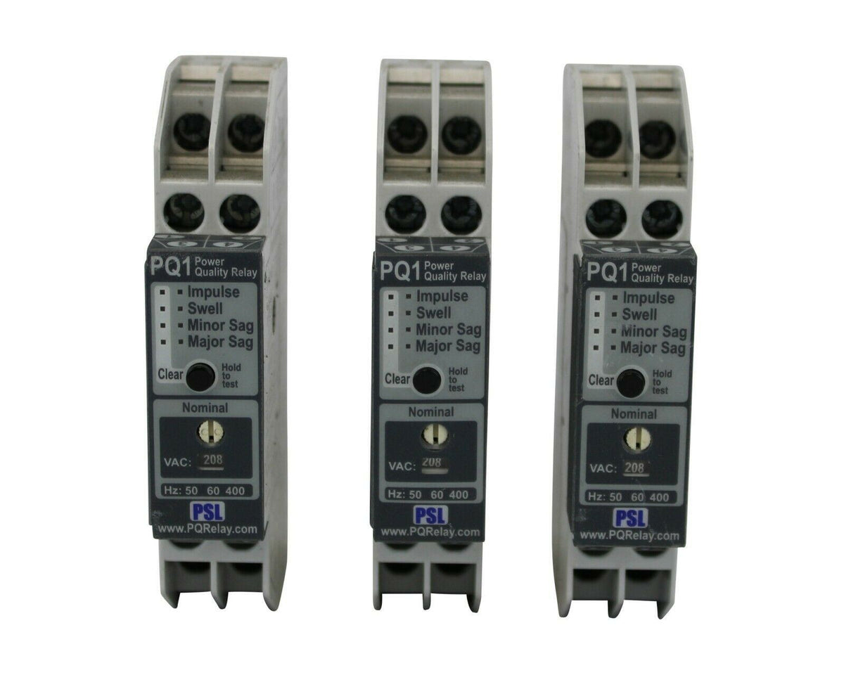 PSL POWER STANDARDS LAB COMPACT QUALITY SENSOR RELAY PQ1-01-0001 LOT O ...