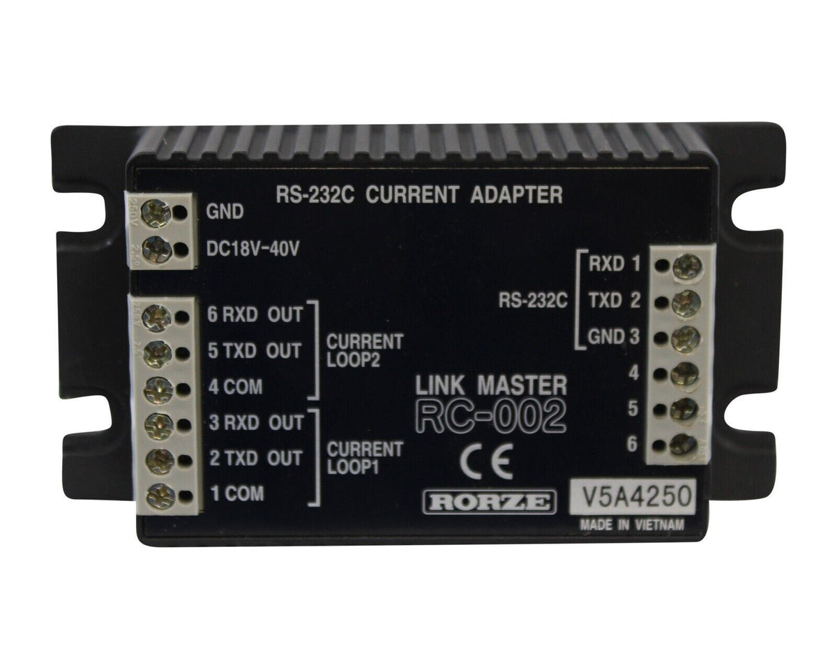 RORZE RS-232C CURRENT ADAPTER LINK MASTER RC-002 – www.myvisionsurplus.com