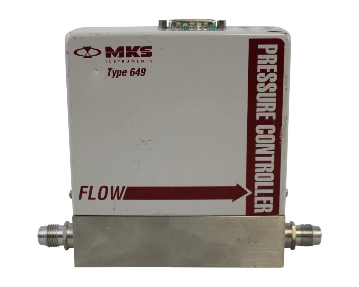 MKS INSTRUMENTS TYPE 649 PRESSURE CONTROLLER 649A-25467 NH3 500 SCCM 1 ...