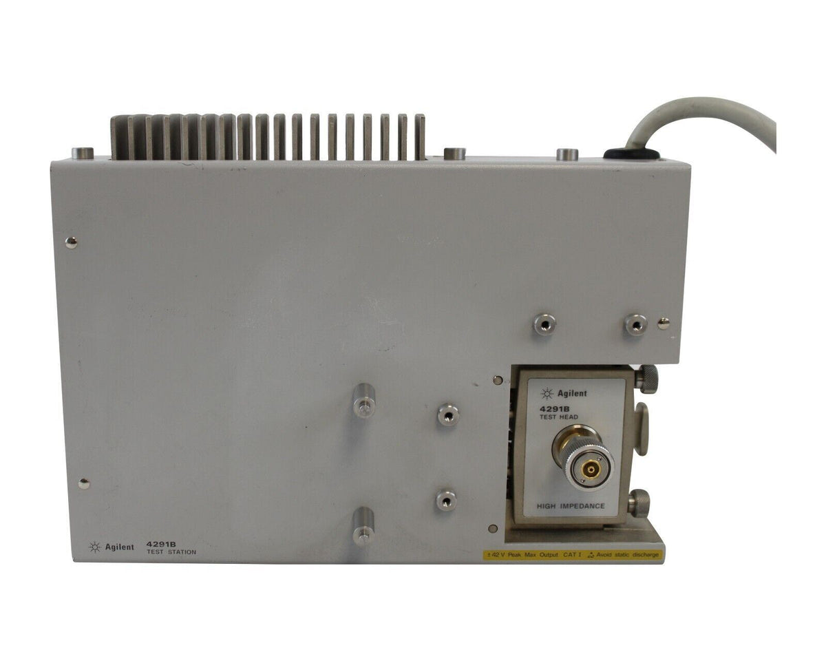 AGILENT TECHNOLOGIES 4291B TEST STATION W/4291B TEST HEAD HIGH IMPEDAN ...