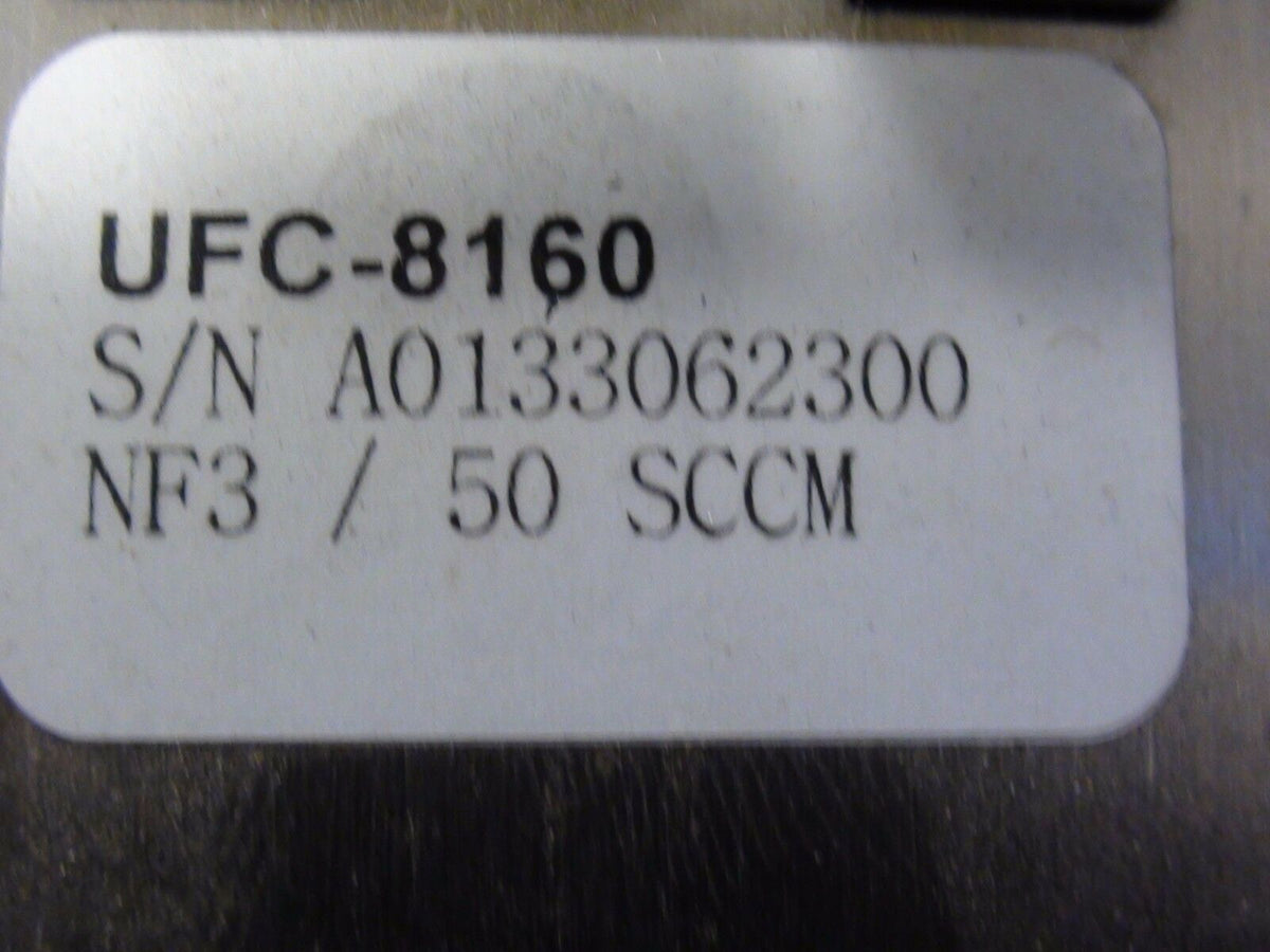 UNIT MASS FLOW CONTROLLER UFC-8160 MFC LOT OF 2 NF3 50SCCM AND CL2 200 ...