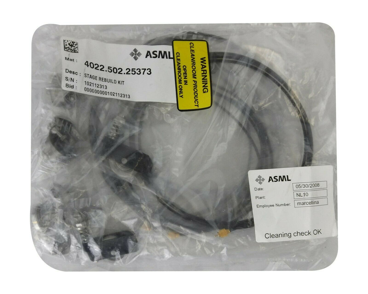 ASML PAS 2500 STAGE REBUILD KIT MODEL NUM. 4022.502.25373 – www ...