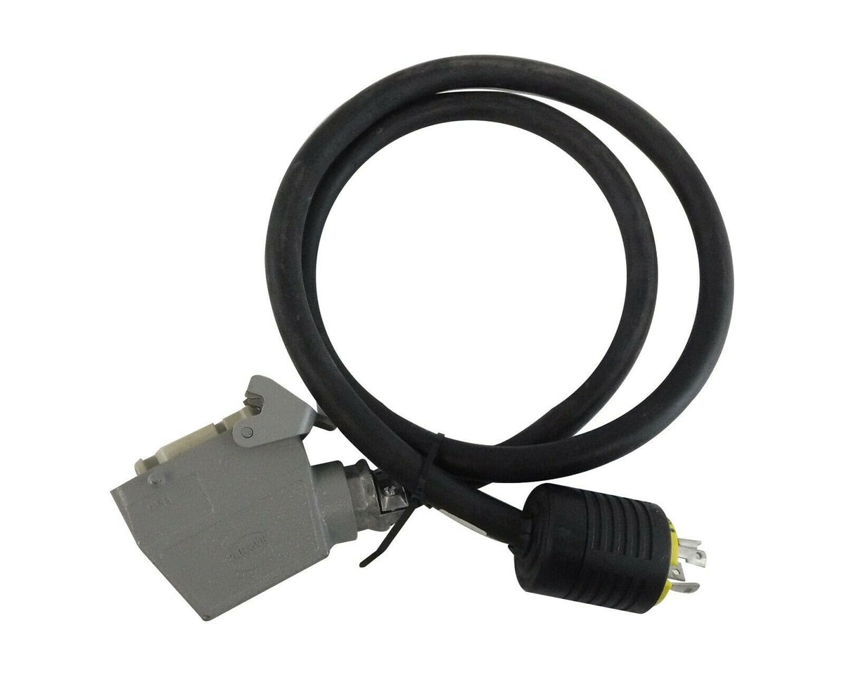 HARTING CONNECTORS POWER CABLE WITH 1 METER CABLE 30A/250V P-7K-123033 ...