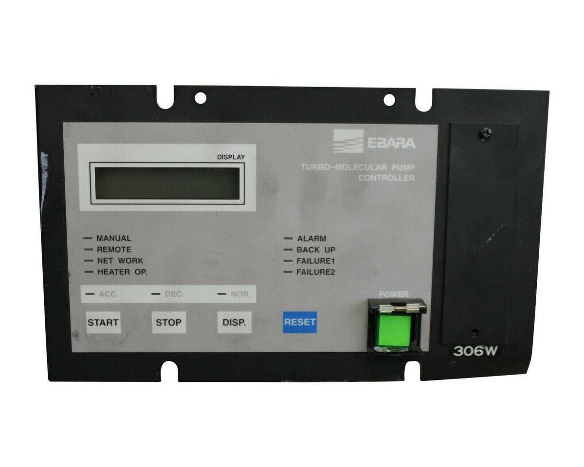 EBARA TURBO MOLECULAR PUMP CONTROLLER 100-200W 50/60 HZ 306W – www ...