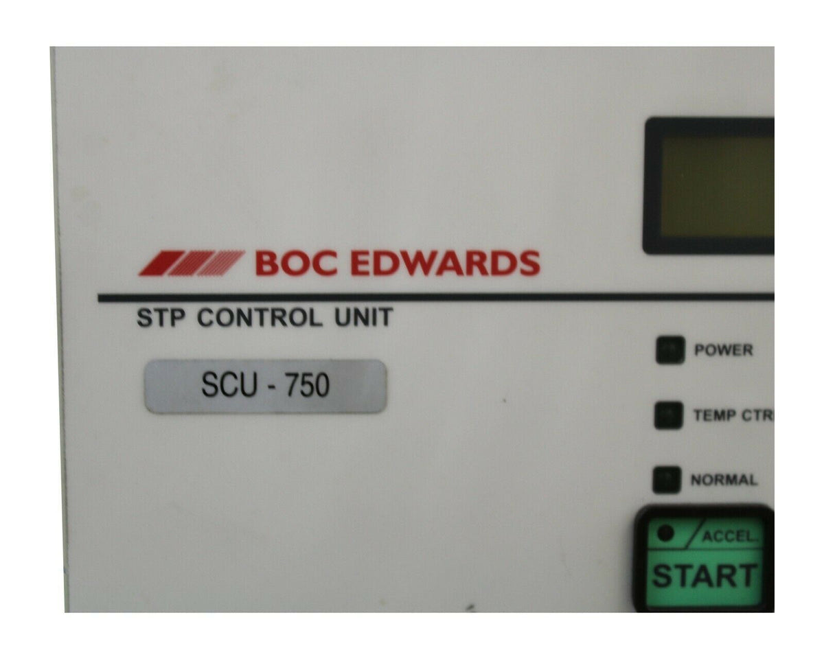 BOC EDWARDS STP CONTROL UNIT TURBO MOLECULAR PUMP CONTROL UNIT SCU-750 ...