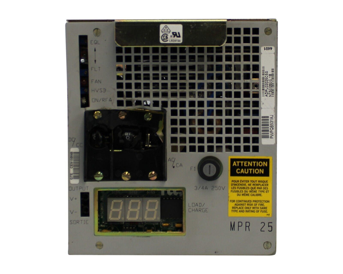 ASTEC ADVANCED POWER SYSTEM MPR 25 SWITCH MODE RECTIFIER ADPL02025C5S ...