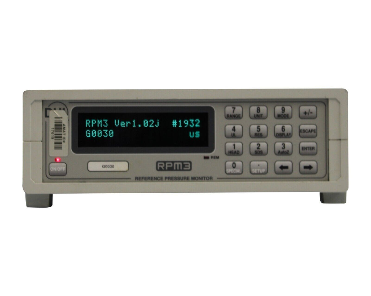 DHI RPM3 G0030 REFERENCE PRESSURE MONITOR 0 TO 30 PSIG – www ...