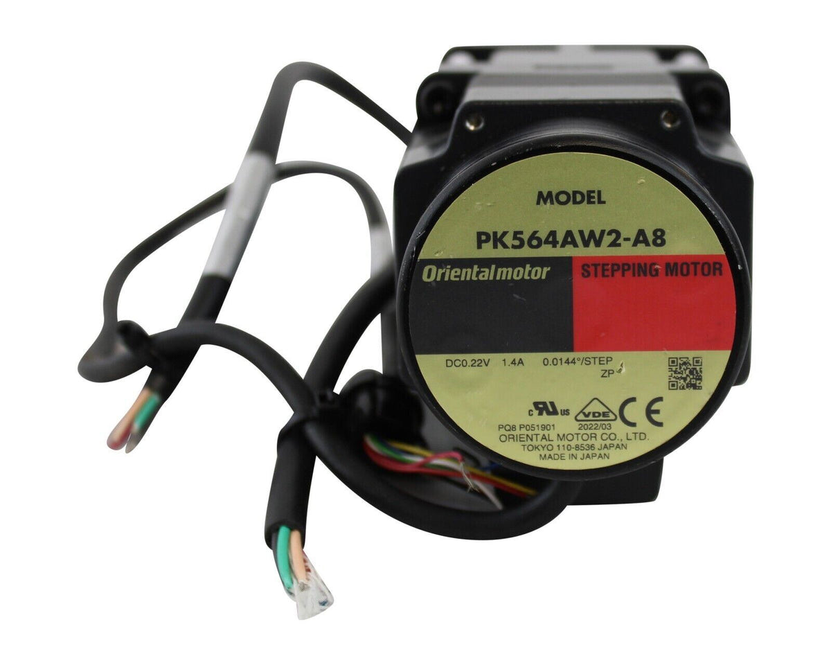 ORIENTAL MOTOR PK564AW2-A8 VEXTA 5 PHASE STEPPING MOTOR DC0.22V 1.4A . – www.myvisionsurplus.com